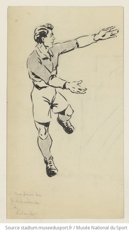 [Une passe de de Laborderie à Lalande / Louis de Fleurac] | Stadium